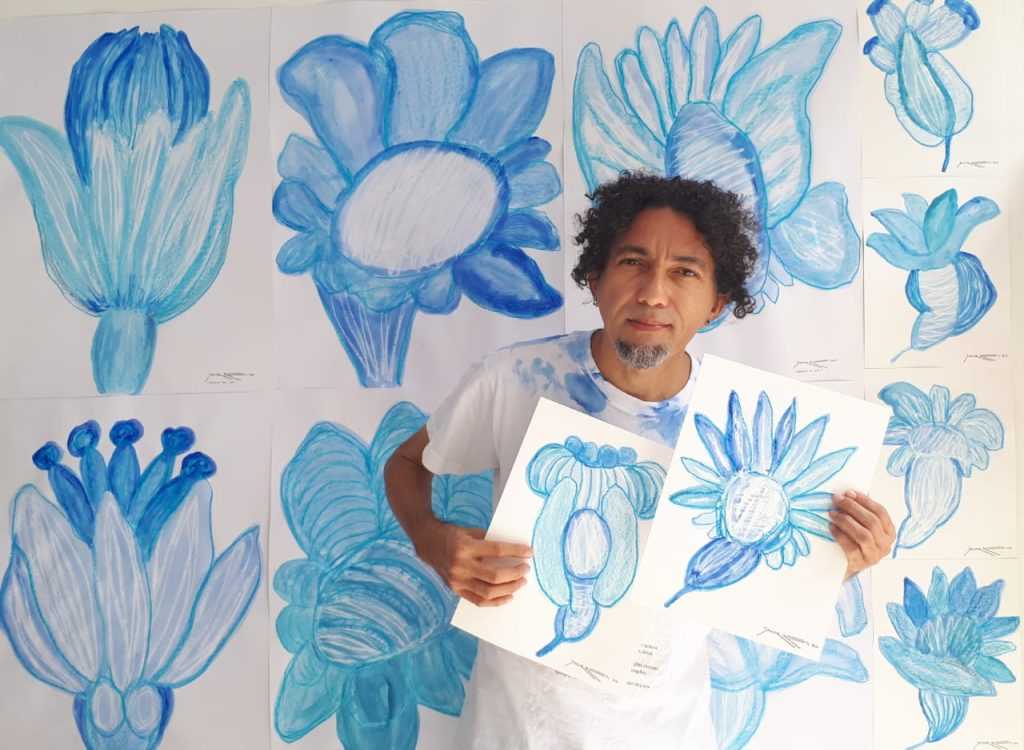 Artista plástico Jandr Reis cria série de obras para trocar por doações ...